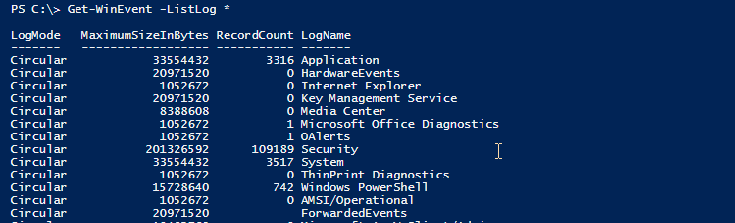 Fileless Malware Storage: Event Logs– 3 of 4 - Cyber Fibers