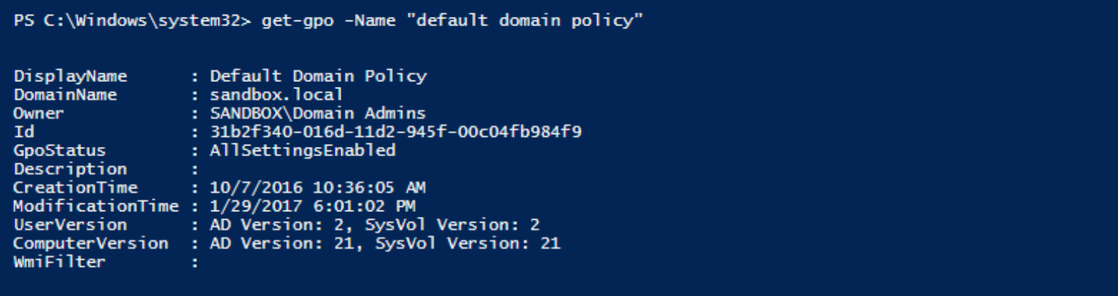 Fileless Malware Storage: Group Policy Objects- 4 of 4 - Cyber Fibers